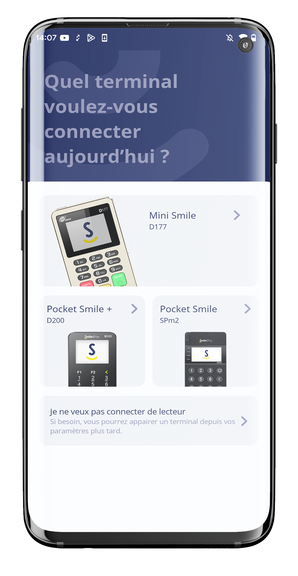 Comment mettre en route mon Mini Smile ? – Smile&Pay Support